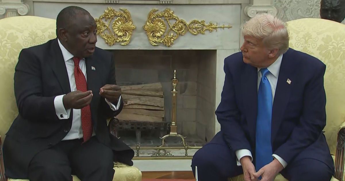 Trump cobra líder sul-africano por acusação de “genocídio” de brancos ...