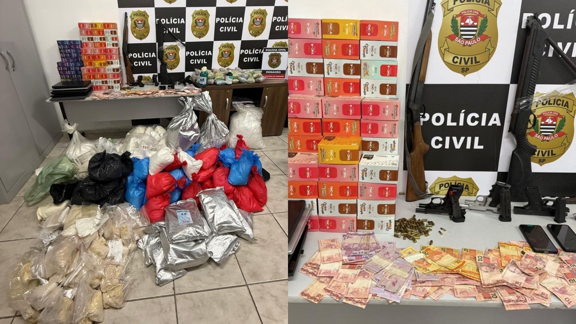 Polícia descobre laboratório de drogas sintéticas e prende dupla em SP ...