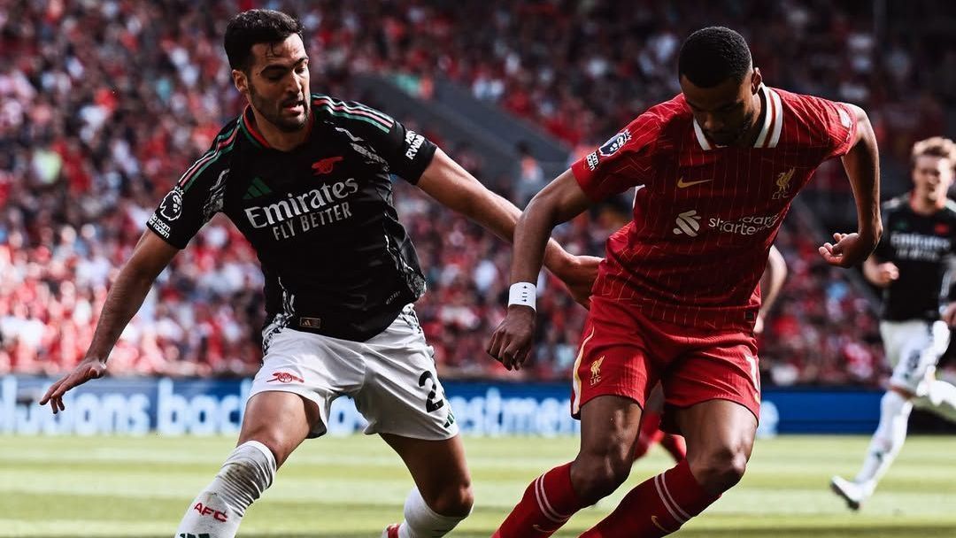 Arsenal reage e arranca empate com Liverpool após sair perdendo por 2 a ...