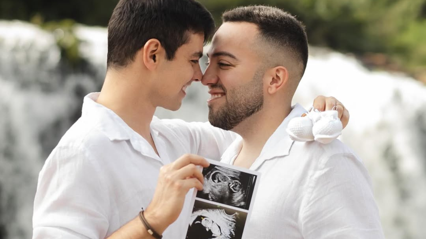 Lucas Rangel e Lucas Bley anunciam que serão pais: "Agora seremos três ...