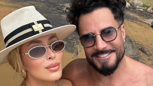 Noiva de Latino defende cantor após polêmica com filho: "O bem vencerá ...