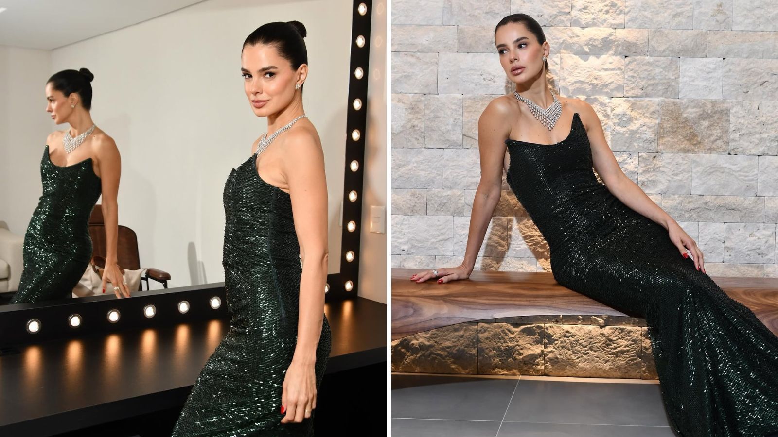 Vera Viel usa vestido de R$ 8 mil em festa de Roberto Justus e Ana ...