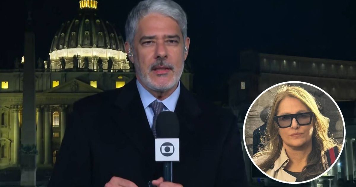 Após “fugir” de abraço, Ilze Scamparini é elogiada por William Bonner ...