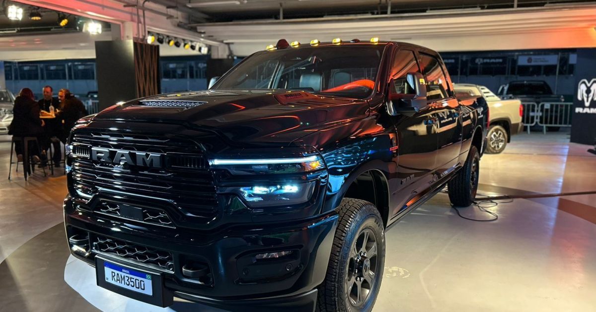 Ram 3500 2025 estreia no Brasil com novo motor, câmbio e visual ...
