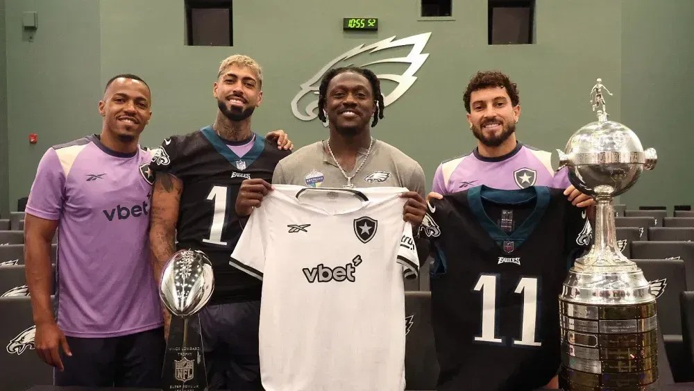 Mundial: Botafogo conhece astro da NFL em preparação no CT dos Eagles ...