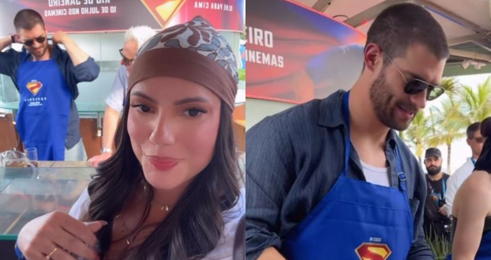 Ex-BBB Fernanda Bande se diverte ao lado de elenco de "Superman" | CNN ...