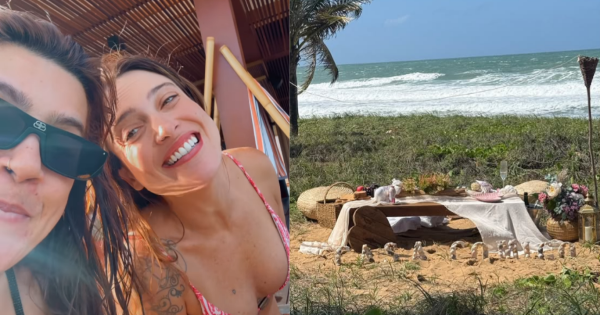 Lauana Prado fica noiva de Tati Dias após 1 ano de relacionamento | CNN Brasil