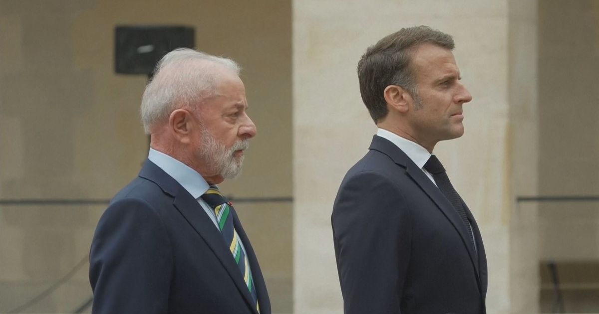 Lula é recebido por Macron em Paris e inicia compromissos oficiais ...