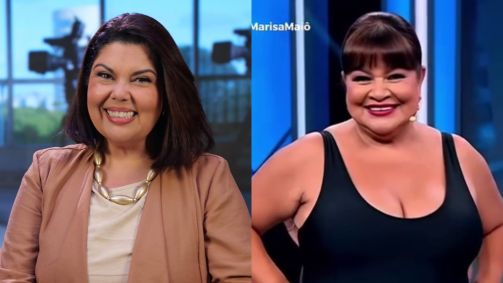 Fabiana Karla usa peruca e figurino de Marisa Maiô e diverte famosos ...