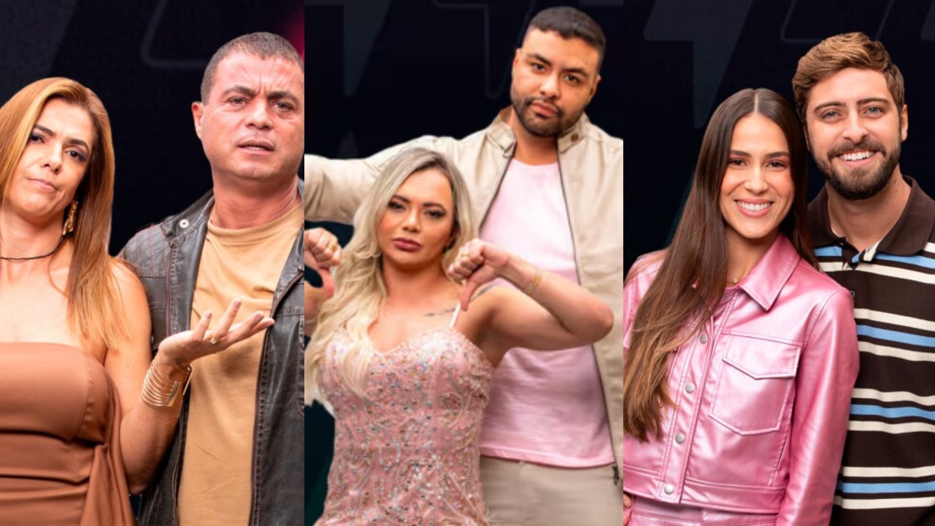 Power Couple Brasil 7: veja os casais que estão na sétima DR da edição ...