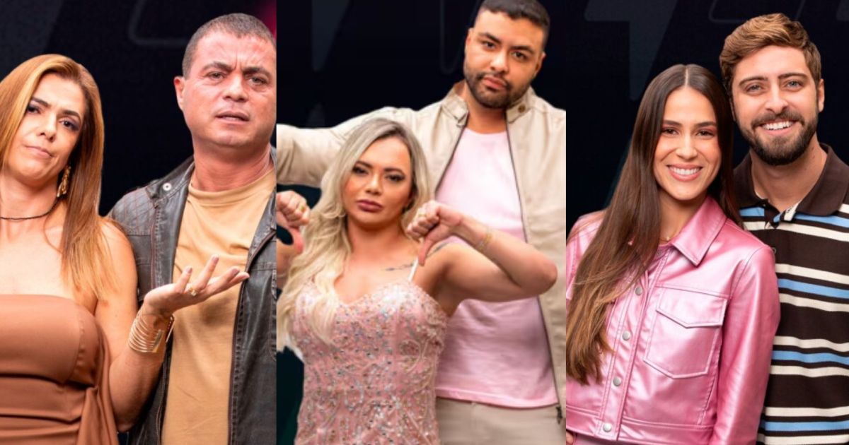 Power Couple Brasil 7: veja os casais que estão na sétima DR da edição ...