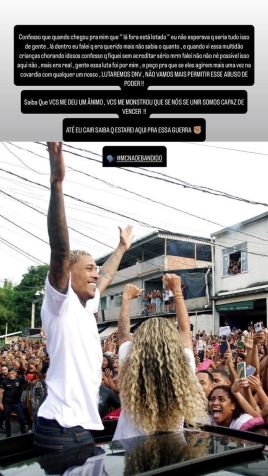"Se agirem mais uma vez na covardia, lutaremos", diz MC Poze do Rodo ...