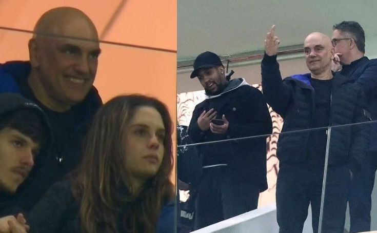 Dedo do meio e sorrisos: veja bastidores de Alexandre de Moraes em ...