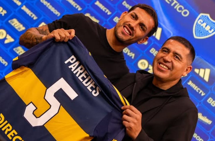 Com Bombonera lotada, Leandro Paredes é apresentado pelo Boca Juniors ...