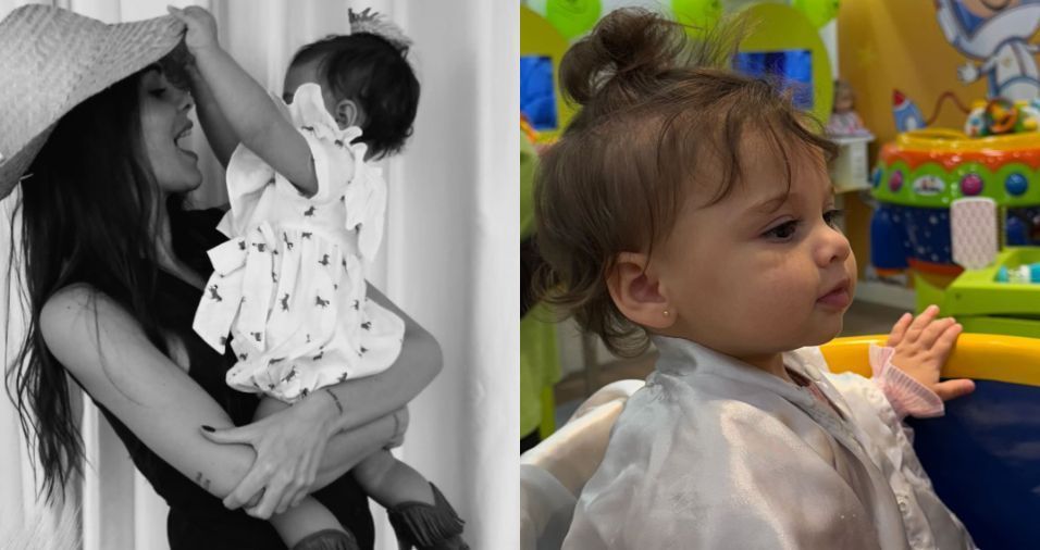 Amanda Kimberlly exibe novas fotos de Helena, filha com Neymar; confira ...