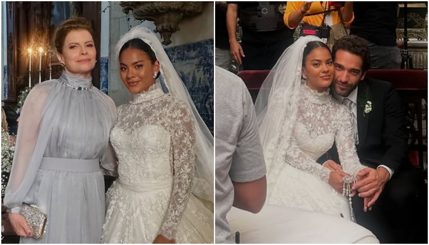 "Vale Tudo": Débora Bloch mostra bastidores do casamento de Fátima e ...