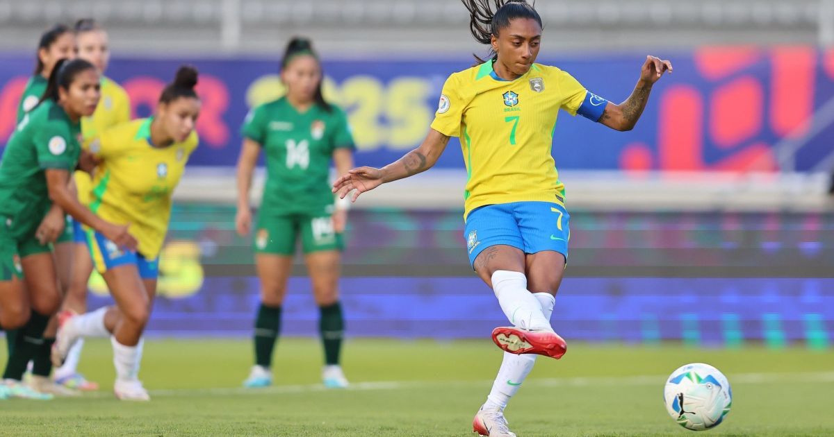 Kerolin marca três, Brasil goleia a Bolívia e segue invicto na Copa ...