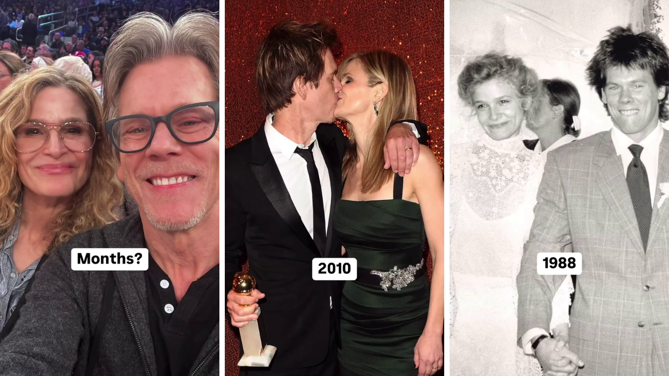 Kevin Bacon entra em trend e resgata fotos do início com Kyra Sedgwick | CNN Brasil