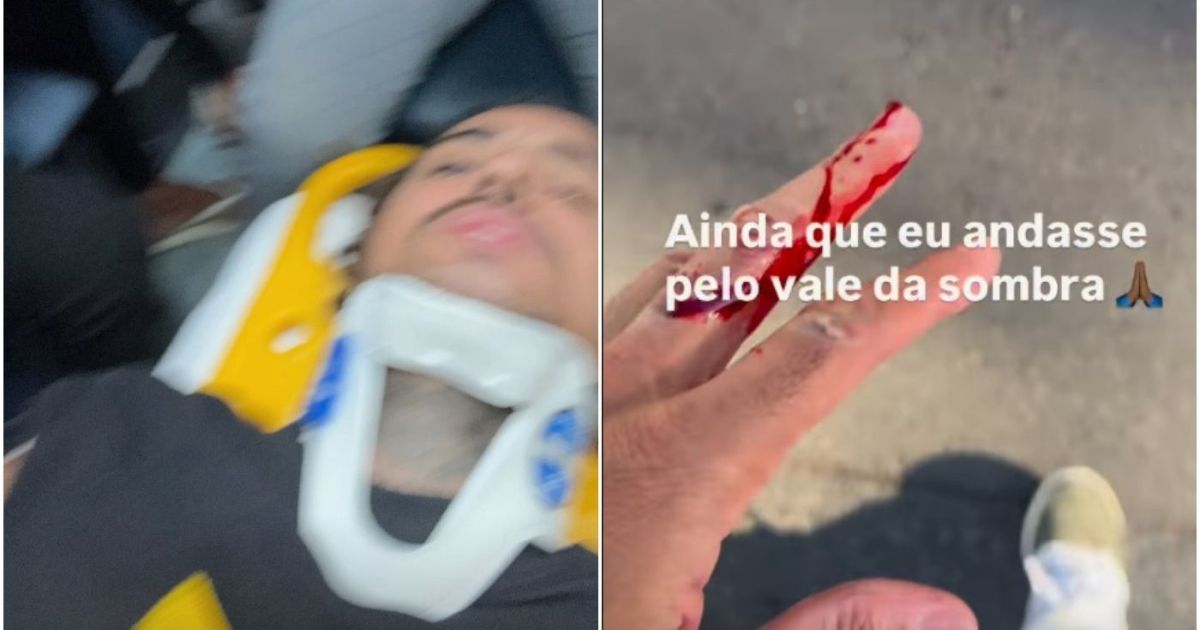 MC Livinho sofre acidente de trânsito e perfura pulmão: "Cuspi sangue ...