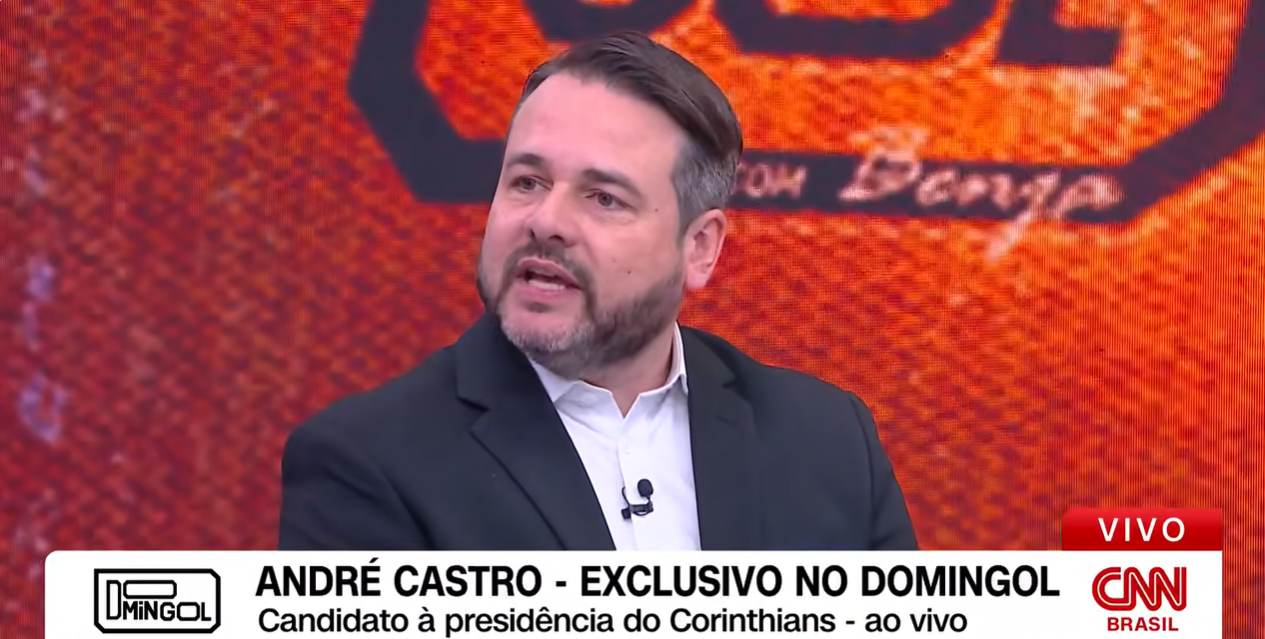 André Castro, candidato no Corinthians: “Eu sou o único que tem ...