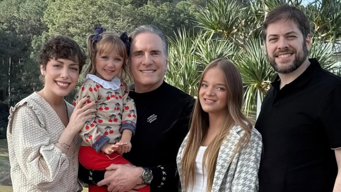 Roberto Justus celebra Dia dos Pais com os filhos: "Momento maravilhoso ...