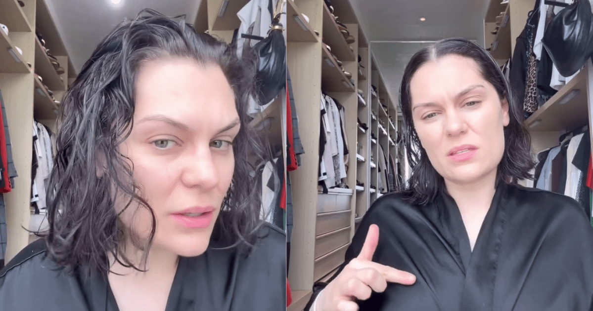 Jessie J diz que seu cabelo começou a cair após a cirurgia de ...