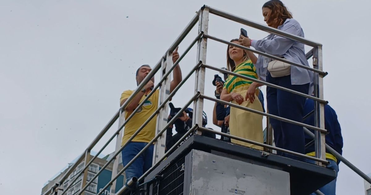 Em ato da direita no Rio, Castro diz que "eleição sem Bolsonaro não ...