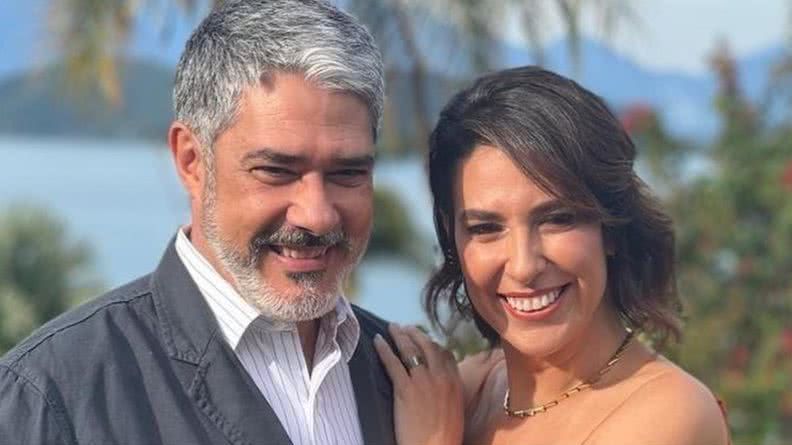 Após anúncio de saída, mulher de William Bonner faz homenagem | CNN Brasil