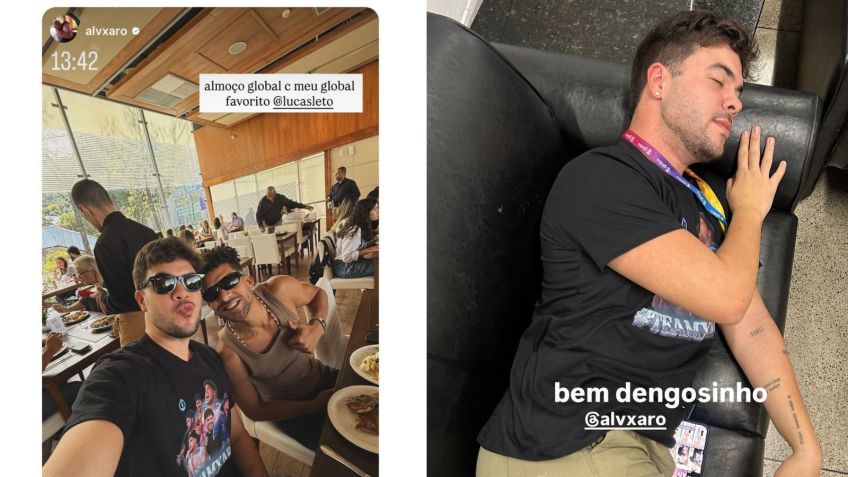 Lucas Leto e Álvaro, da "Dança dos Famosos", são flagrados aos beijos ...