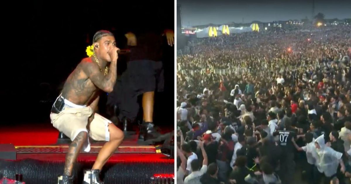 No The Town, MC Cabelinho tira camisa e fãs deliram com rodinha de punk ...