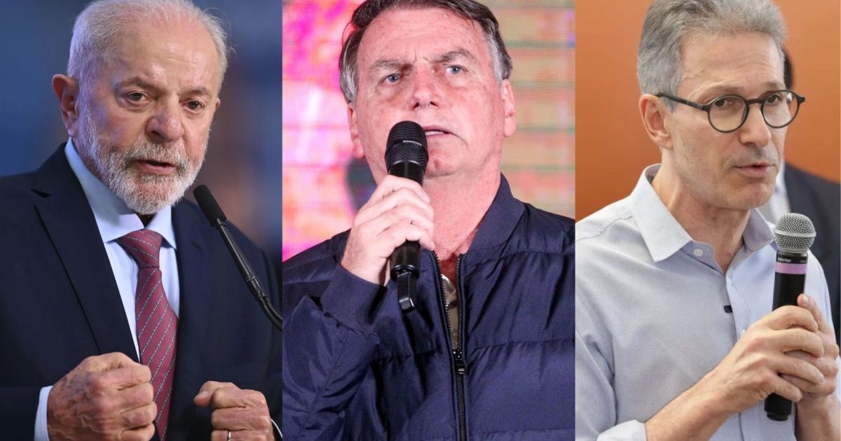 Pesquisa: em MG, Lula empata com Bolsonaro e supera Zema no 1º turno ...