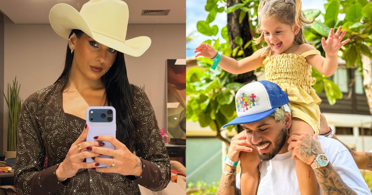 Ana Castela reage a registro de Zé Felipe no aniversário de Maria Flor ...