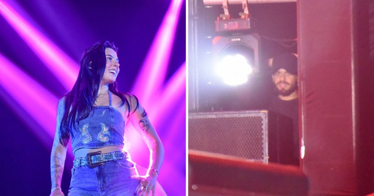 Escondido? Zé Felipe assiste show de Ana Castela no backstage | CNN Brasil