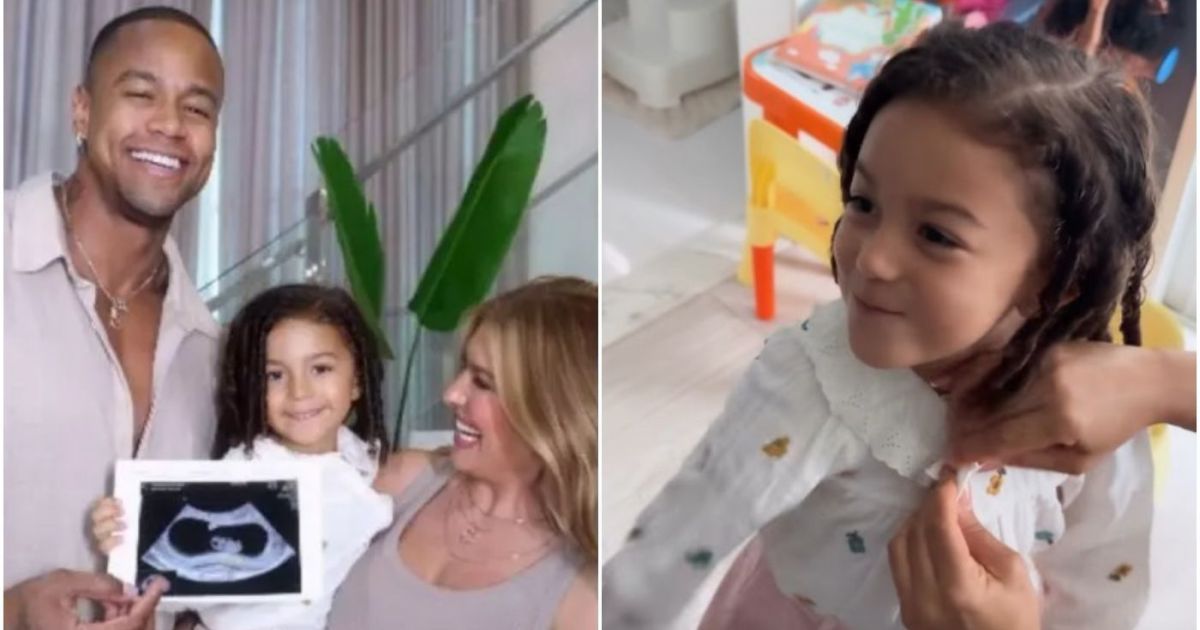 Após anunciar gravidez, Lore Improta mostra reação da filha com ...