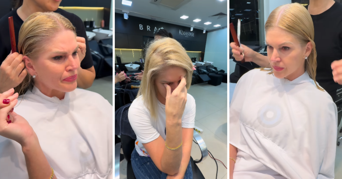 Val Marchiori se emociona ao cortar o cabelo e começar tratamento de ...