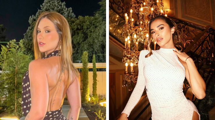 Virginia posa com esposa de Éder Militão após suposto encontro com Vini ...