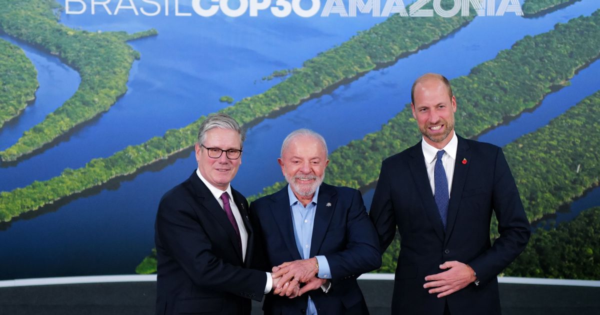 Lula, príncipe e premiê britânico trocam aperto de mãos constragedor na ...