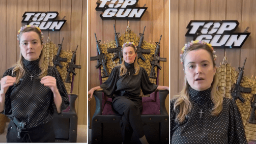 “Game of Santa Catarina”: deputada aparece cercada por fuzis | CNN Brasil