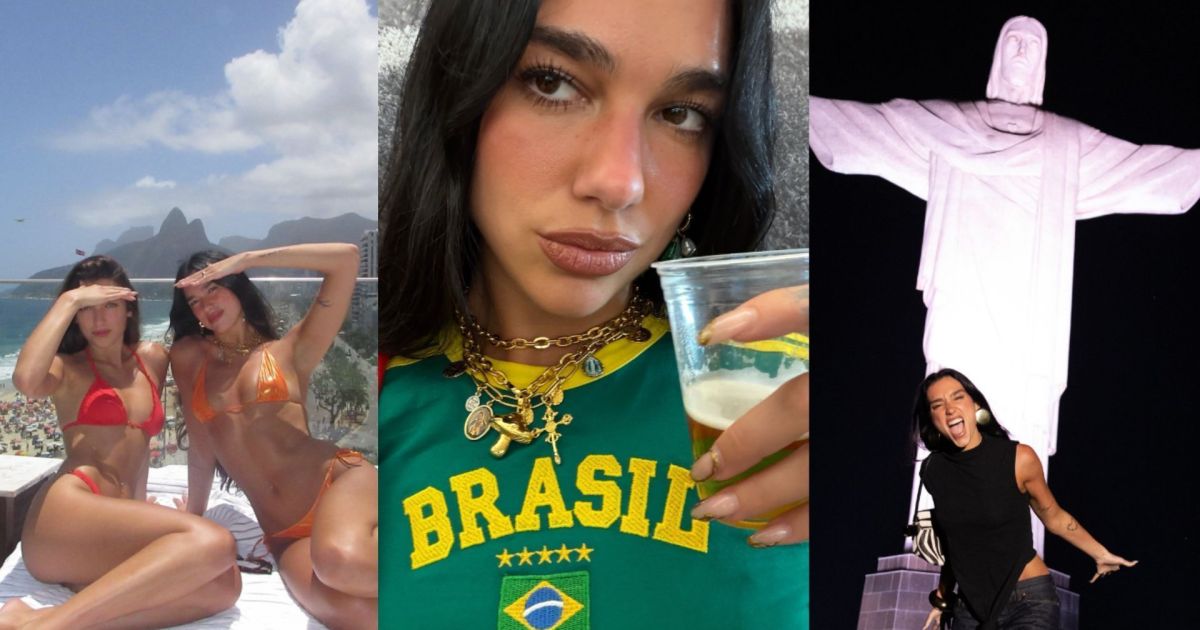 Samba, churrasquinho e praia: saiba como foi a semana de Dua Lipa no ...