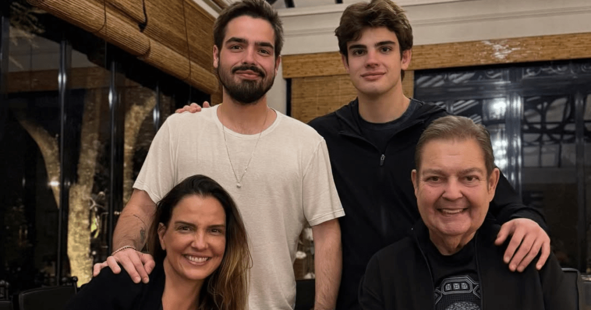 Faustão surge em novo registro durante celebração de casamento; veja ...