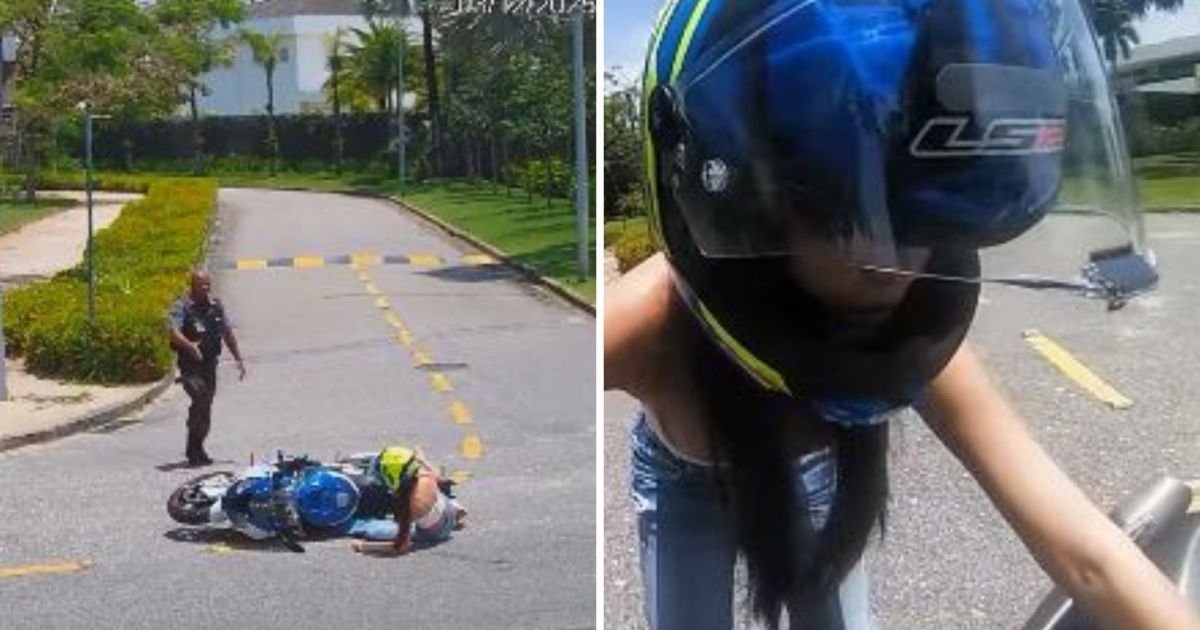 Juliette mostra queda com moto que ganhou do noivo; assista | CNN Brasil