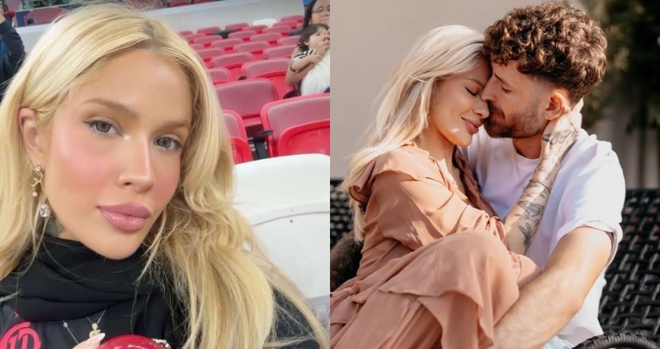 Após reatar com Léo Pereira, Karoline Lima torce pelo namorado com amuleto | CNN Brasil