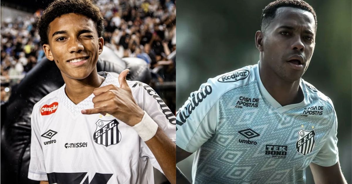 Robinho Jr. parabeniza pai: "Sua história é maior que esse momento ...