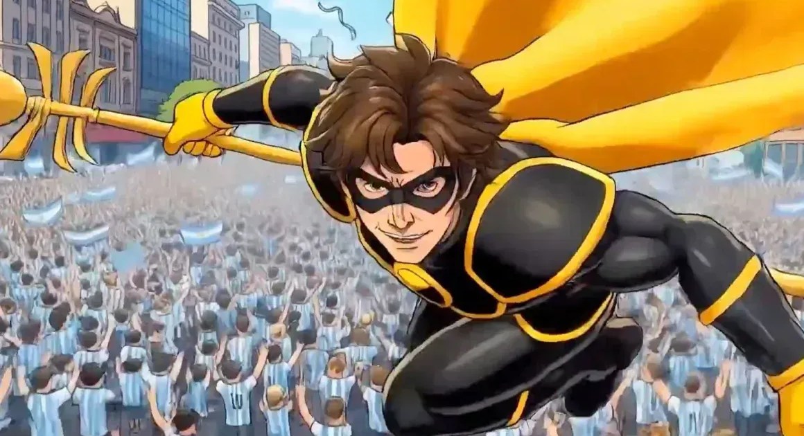 “General Ancap”: Milei posta desenho animado de super-herói criado por ...