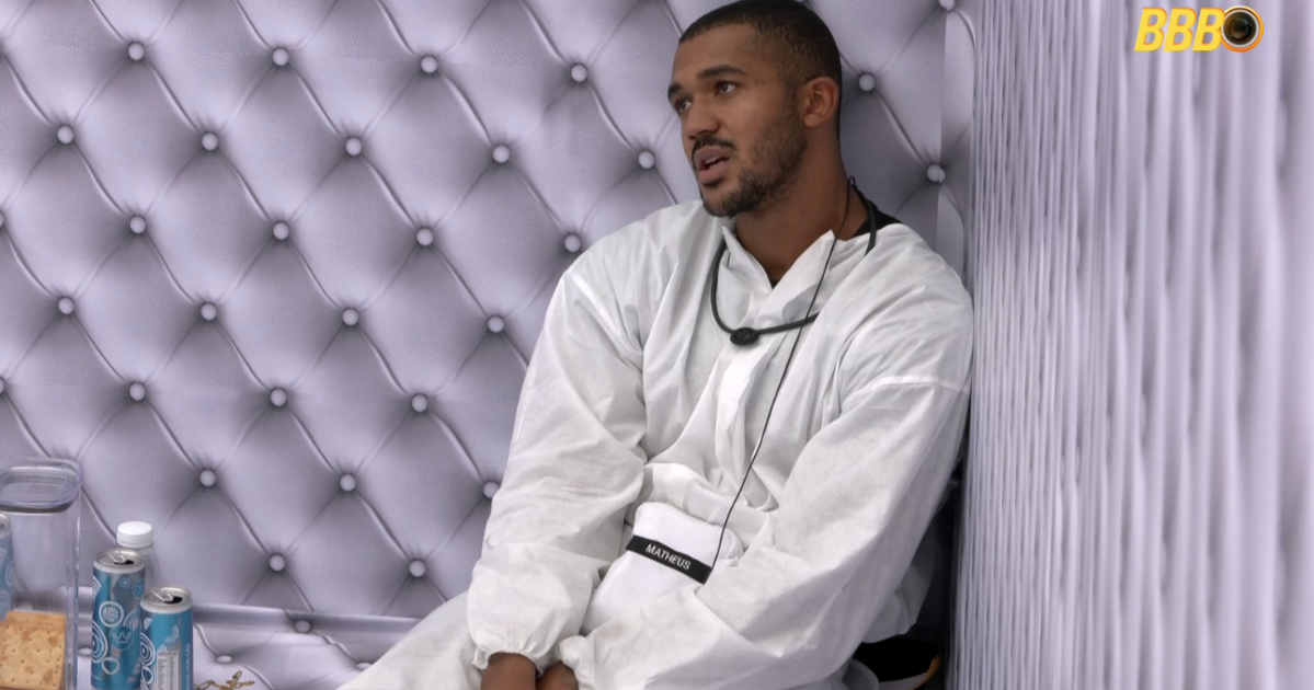 Matheus comenta sons do Quarto Branco do BBB 26: "Medo era dormir e ...