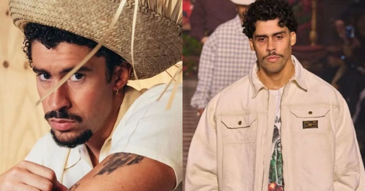 Sabia que Bad Bunny tem um irmão que é modelo? Conheça Bernie Martínez ...
