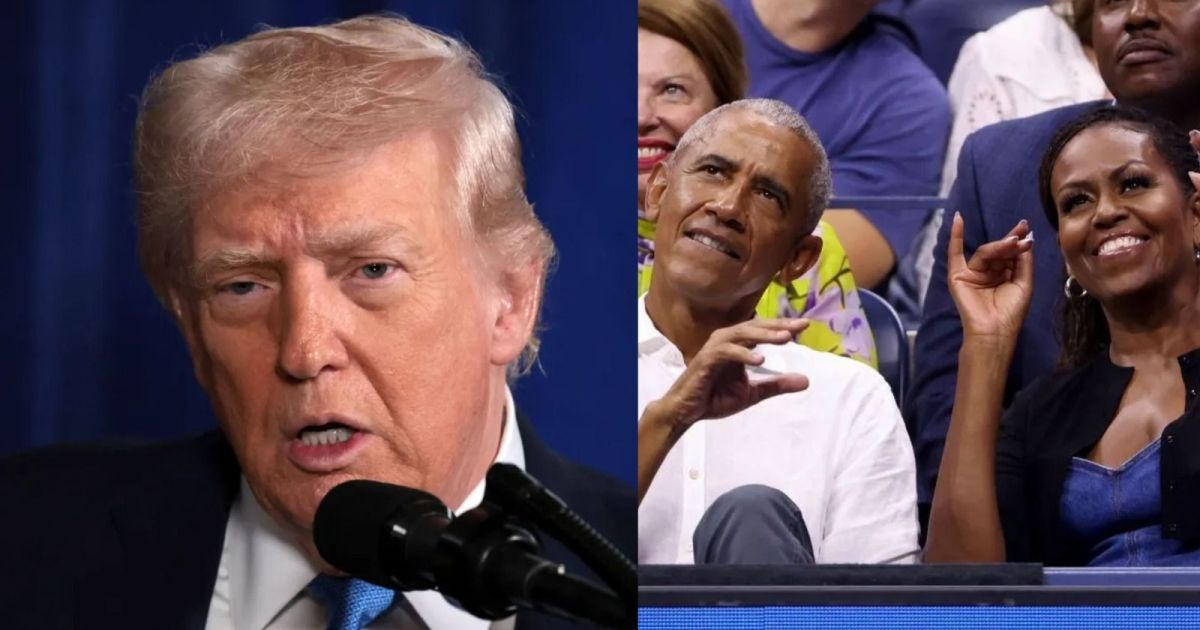 Trump compartilha vídeo racista retratando casal Obama como macacos ...