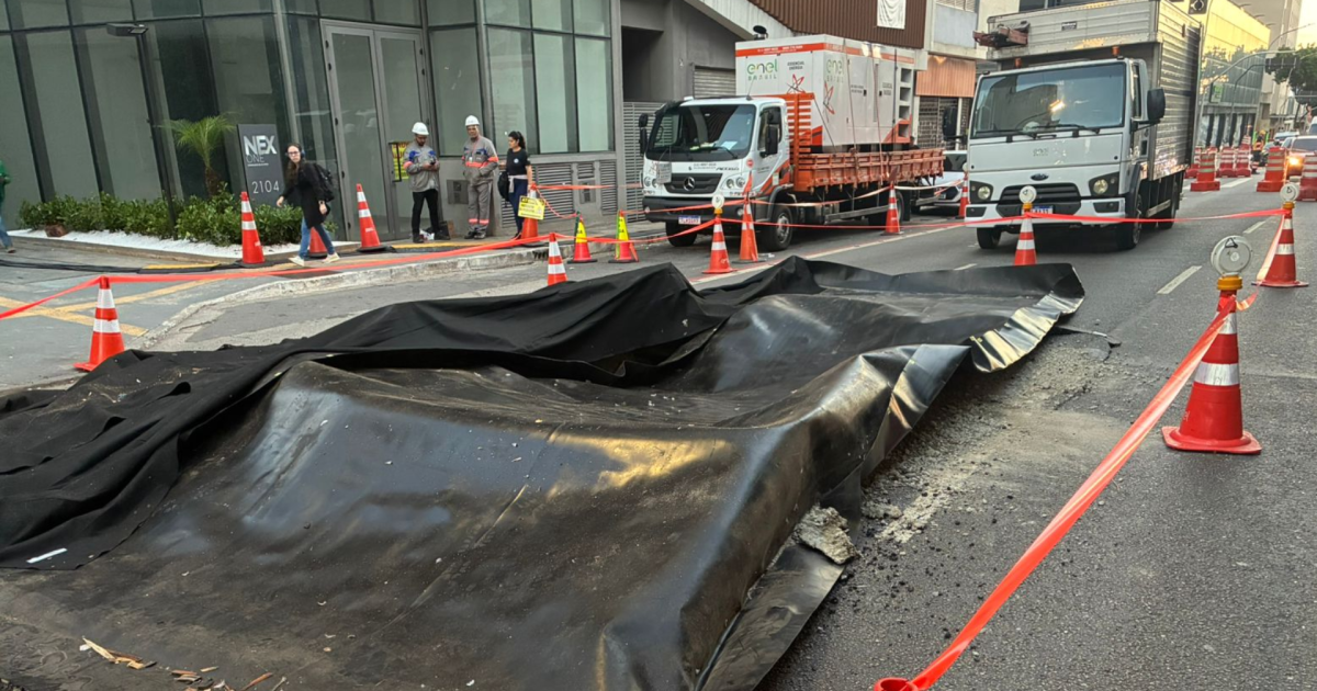 Enel investiga explosão na rua da Consolação; região está sem energia ...