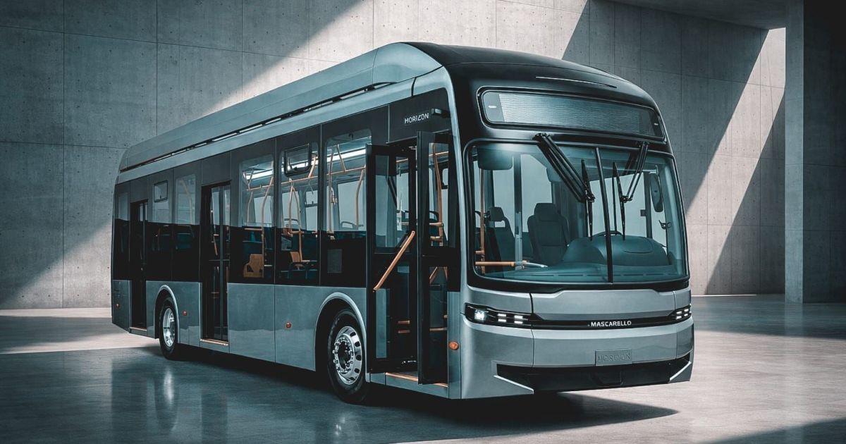 Mascarello Horizon: marca brasileira lança ônibus elétrico com motor ...