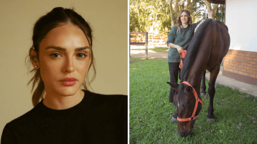 Isabelle Drummond fala sobre nova égua: “minha filhota”; veja | CNN Brasil